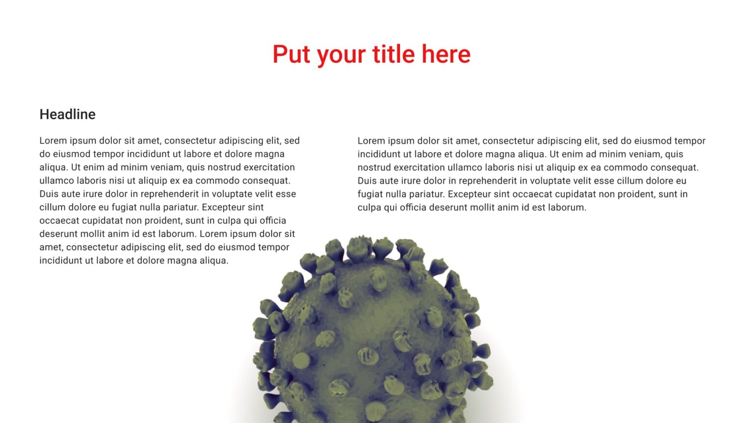 Free Covid Powerpoint Template – MasterBundles