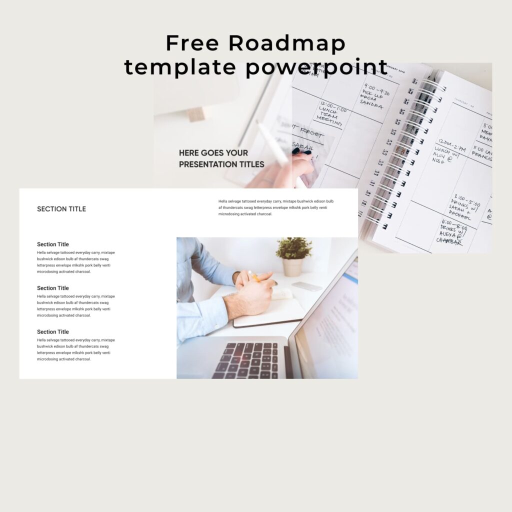 Free Roadmap Template Powerpoint – MasterBundles