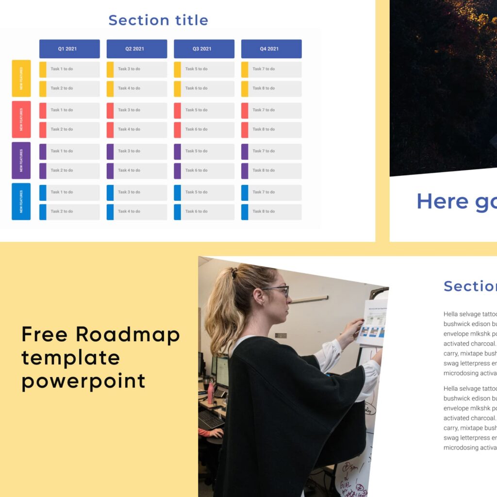 Free Roadmap SWOT Template Powerpoint – MasterBundles