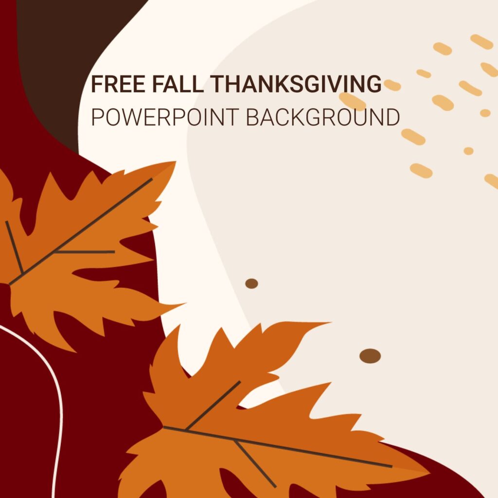 Free Fall Thanksgiving Powerpoint Background – MasterBundles
