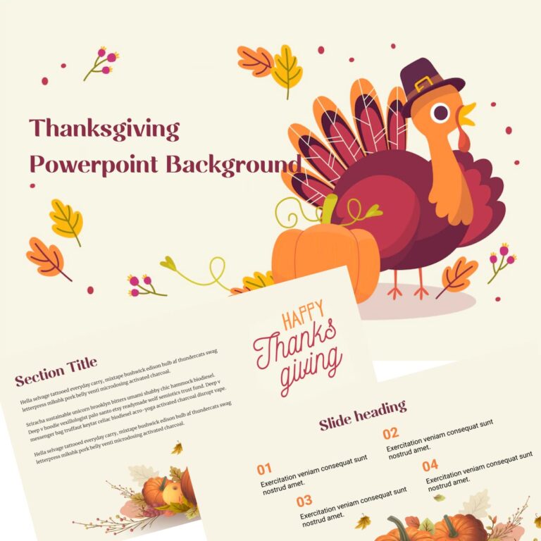 Thanksgiving Powerpoint Background – MasterBundles