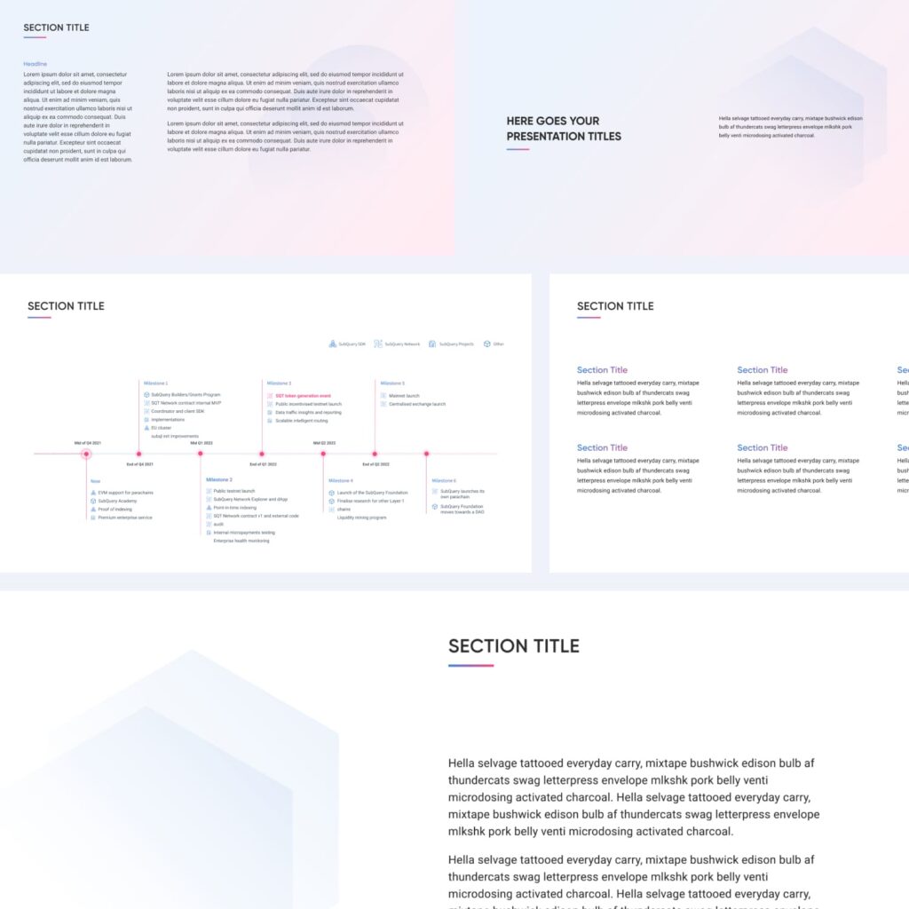 Free Minimal Roadmap Template Powerpoint – MasterBundles