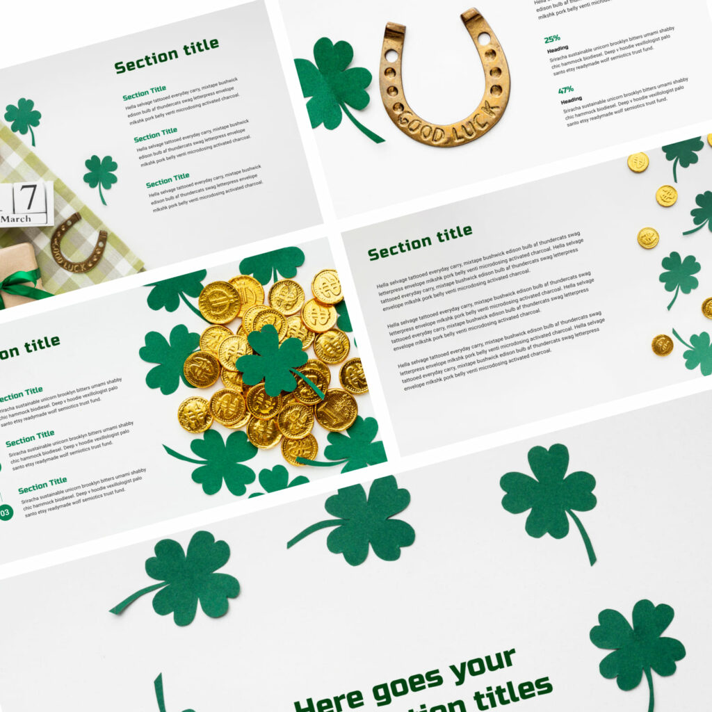 Free St Patrick's Day Powerpoint Template – MasterBundles