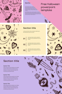 Free Purple Halloween Powerpoint Template – MasterBundles