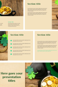 Free St Patrick's Day Leprechaun Powerpoint Template – MasterBundles