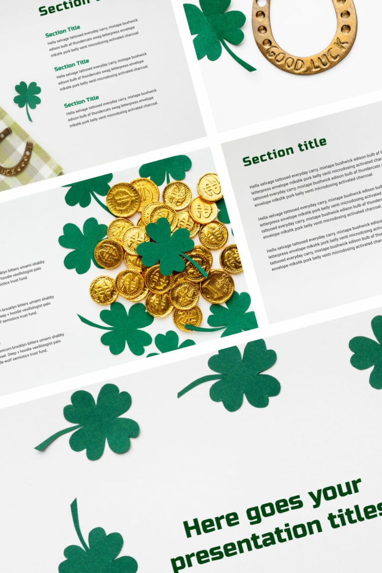 Free St Patrick's Day Powerpoint Template – MasterBundles