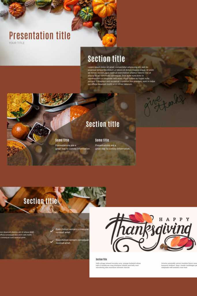 Free Thanksgiving Background Images for Powerpoint – MasterBundles