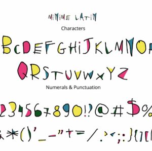 Minime Color Font | Master Bundles