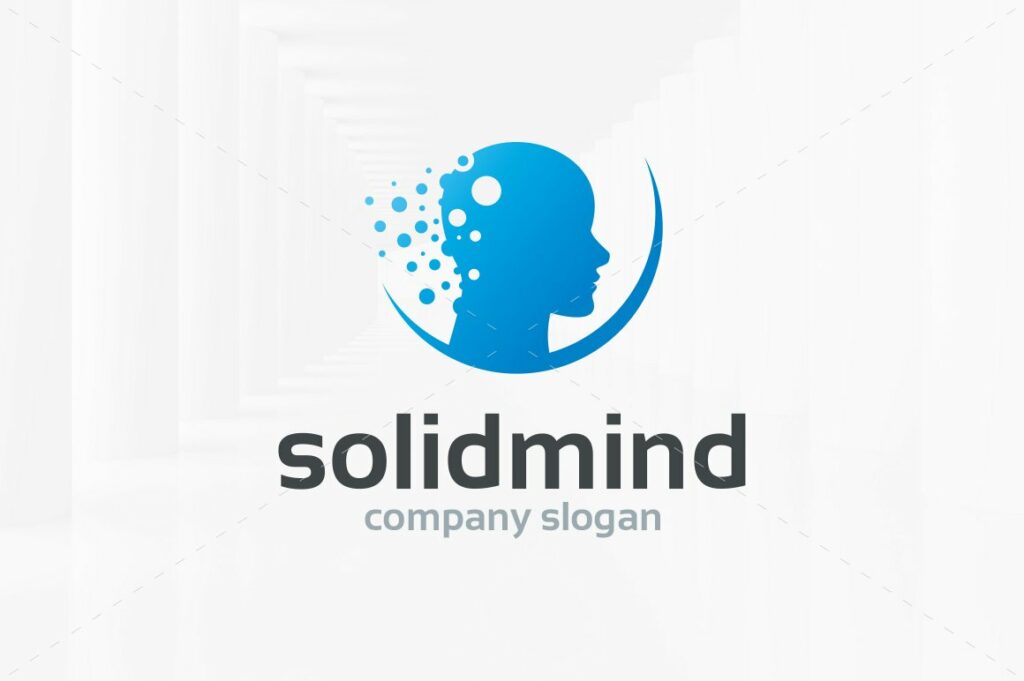 Solid Mind Logo Template – MasterBundles