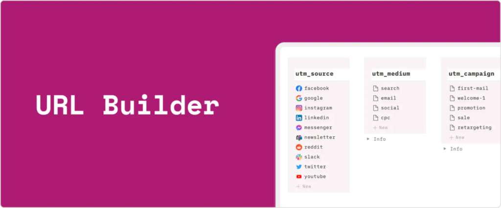 URL Builder Notion Template – MasterBundles