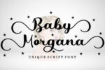 Baby Morgana Modern Magical Handwritten Font – MasterBundles