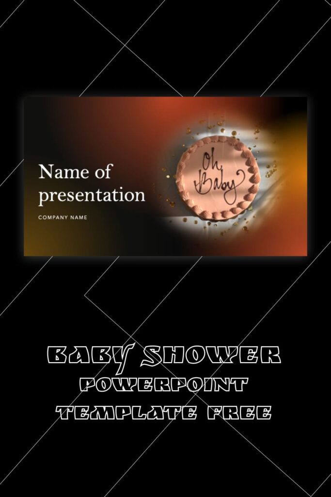 Pink Baby Shower Powerpoint Template Free – MasterBundles