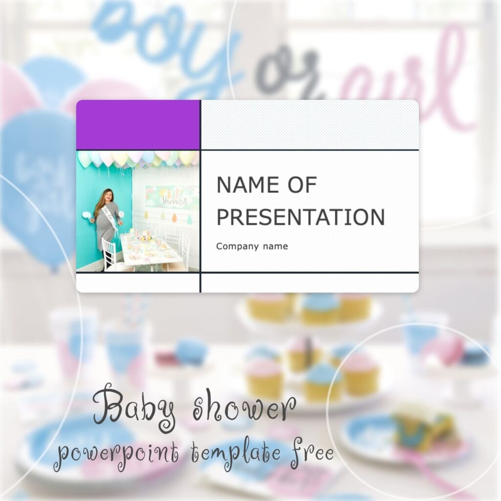 Baby Shower Powerpoint Template Free – MasterBundles