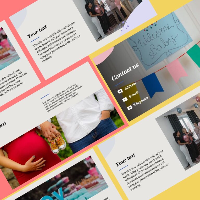 Baby Shower Powerpoint Template Free – MasterBundles