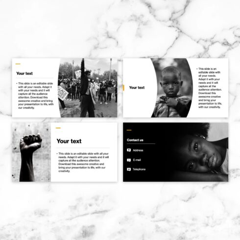 Black History Month Powerpoint Presentation Template – MasterBundles