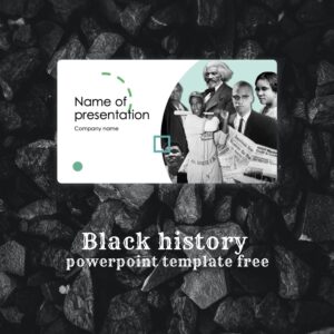 Modern Black History Powerpoint Template Free – MasterBundles
