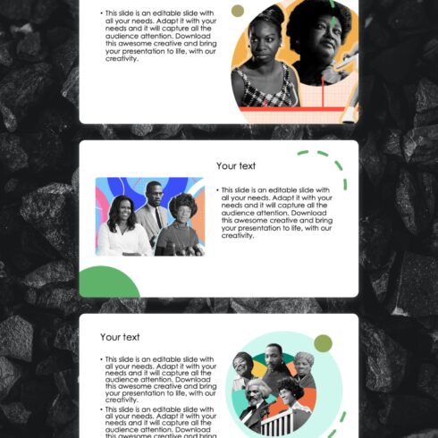 Modern Black History Powerpoint Template Free – MasterBundles