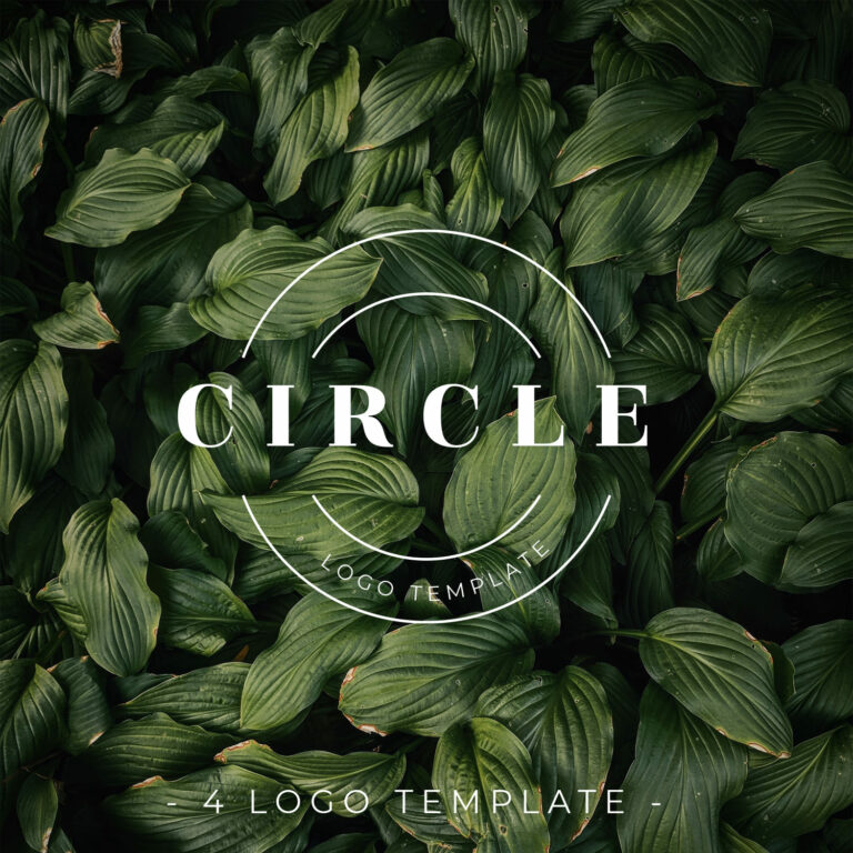 4 Circle Logo Templates – MasterBundles