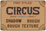 Circus Sideshow Vintage Fonts – MasterBundles