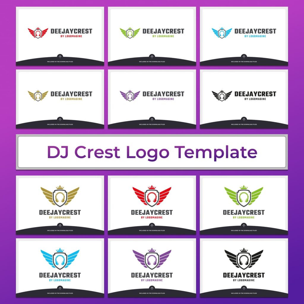 DJ Logo Design Template – MasterBundles
