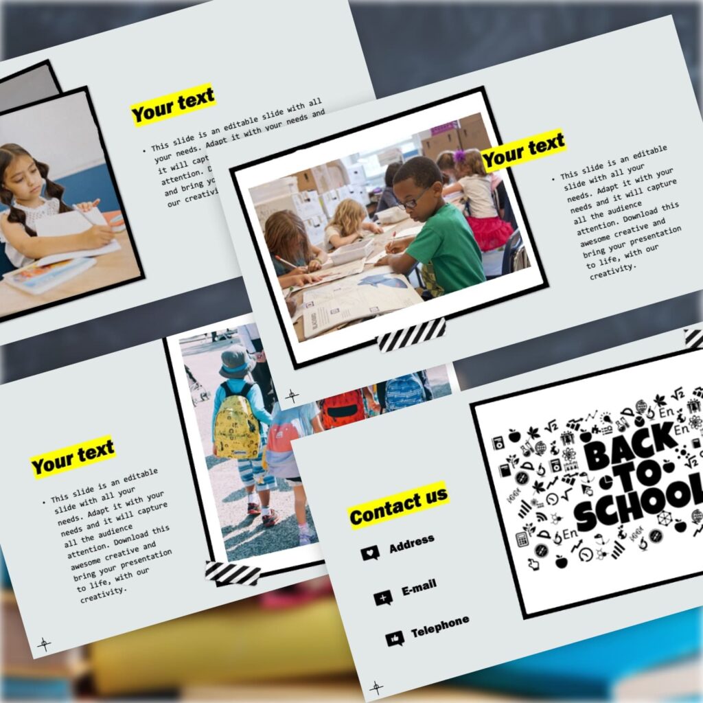 Free Back to School Powerpoint Template – MasterBundles