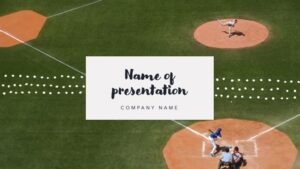 Free Modern Baseball Powerpoint Template – MasterBundles