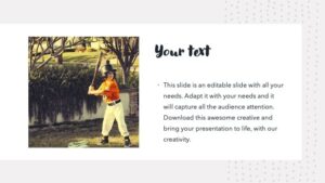 Free Modern Baseball Powerpoint Template – MasterBundles