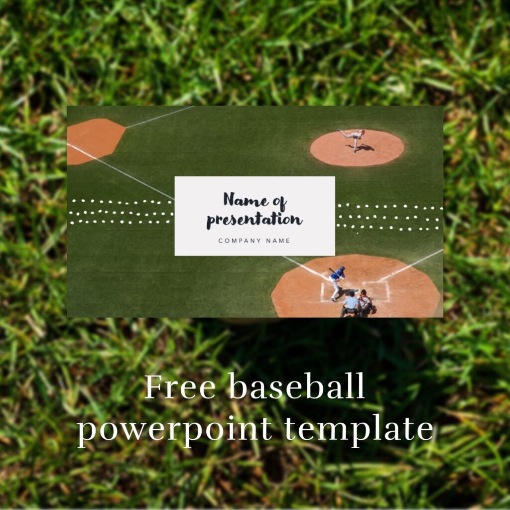 Free Modern Baseball Powerpoint Template – MasterBundles