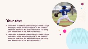 Free Clean Baseball Powerpoint Template – MasterBundles