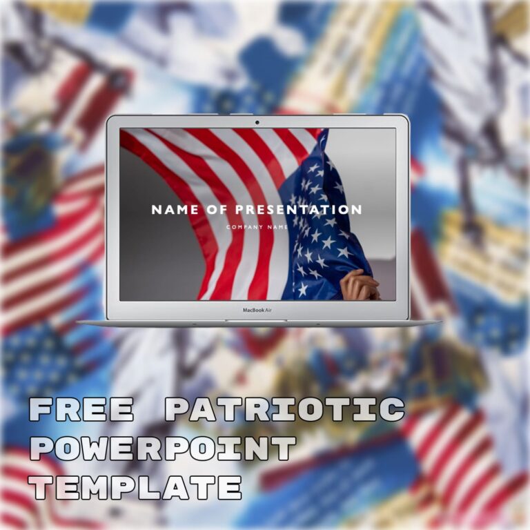 Free Patriotic PowerPoint Template | Master Bundles