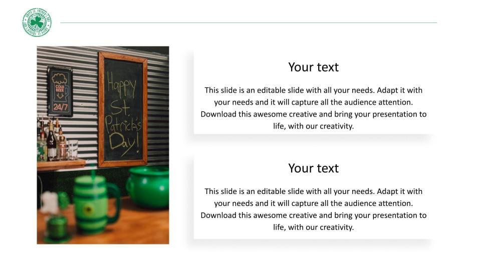 Free St Patrick's Day Powerpoint Template | Master Bundles