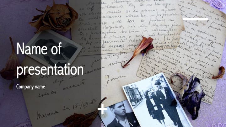 Clean Free In Loving Memory Powerpoint Template – MasterBundles