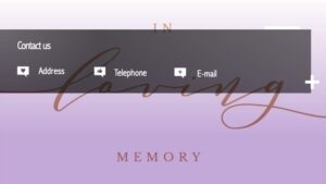 Clean Free In Loving Memory Powerpoint Template | Master Bundles