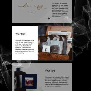 Clean Free In Loving Memory Powerpoint Template – MasterBundles