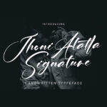 Jhoni Alatta Unique Style Calligraphy Font – MasterBundles