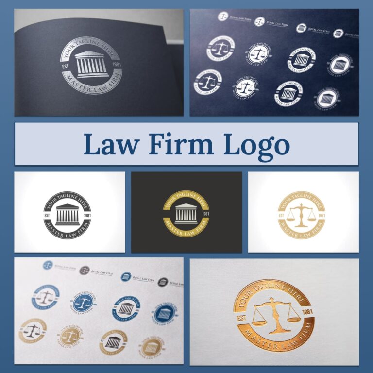 Law Firm Logo Editable Template – MasterBundles