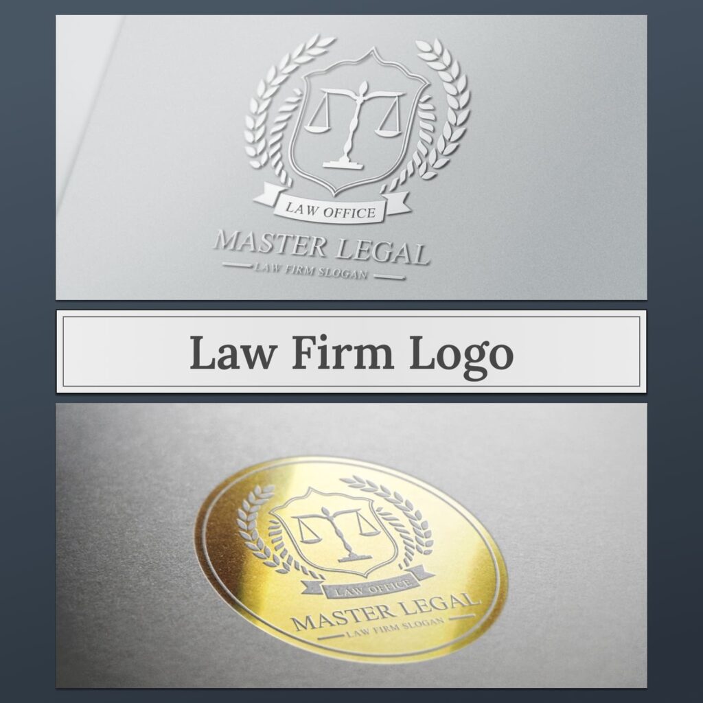 Law Office Logo Design Template – MasterBundles