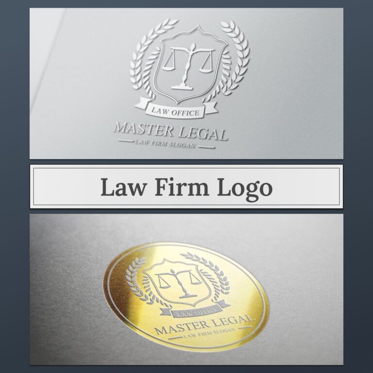 Editable Law Firm Logo Design – MasterBundles