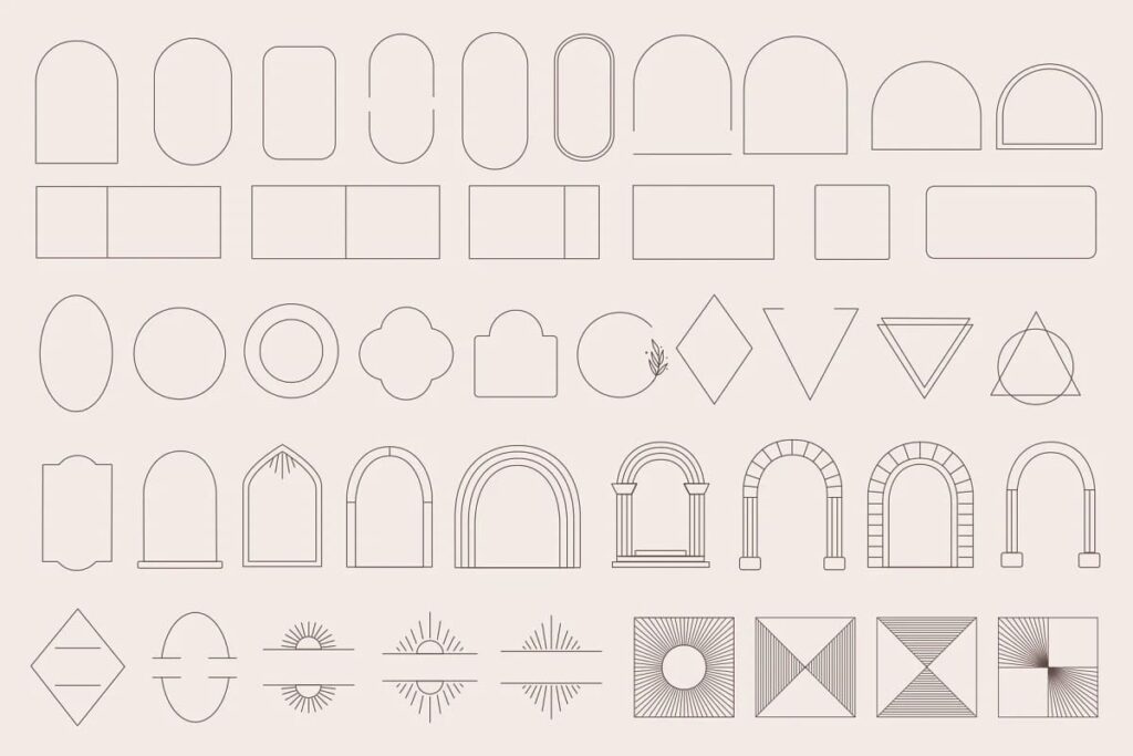 Line Logos CANVA & AI Templates – MasterBundles