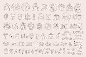 Line Logos CANVA & AI Templates – MasterBundles