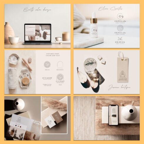 Line Logos CANVA & AI Templates – MasterBundles