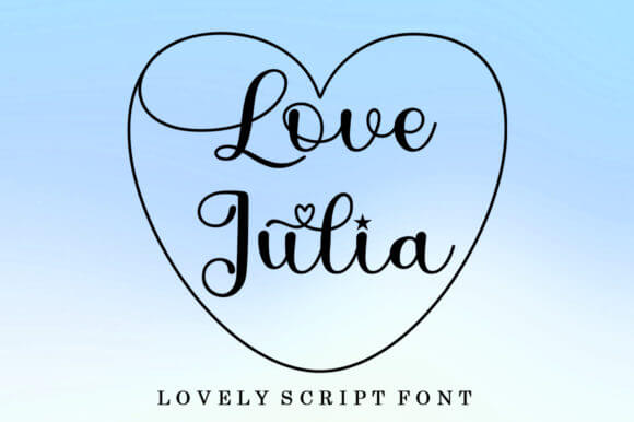 Love Julia Quirky And Playful Handwritten Font – MasterBundles