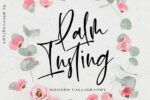 Palm Insting Stunning And Charming Handwritten Font – MasterBundles