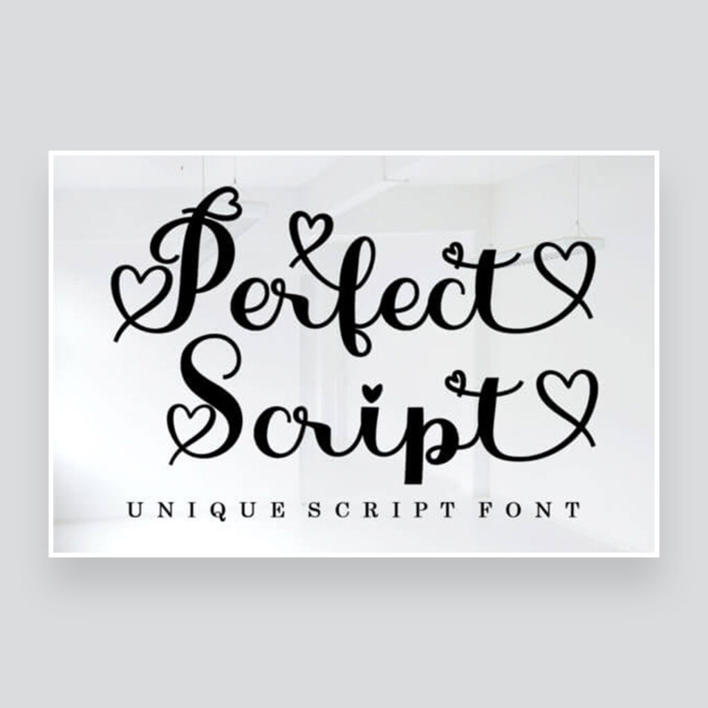 Perfect Script Romantic And Whimsical Handwritten Font – MasterBundles