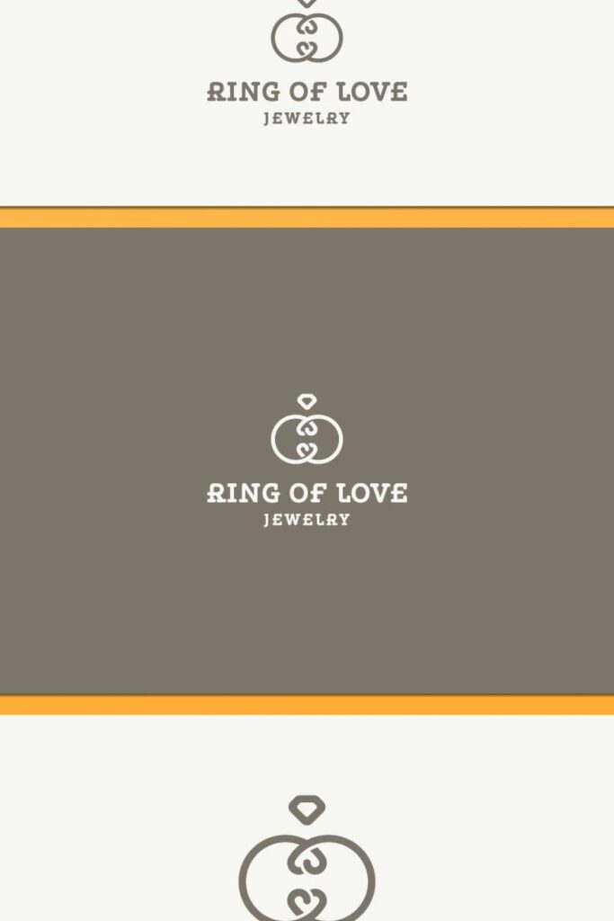 Ring Of Love Jewelry Logo Templates – MasterBundles