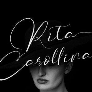 Rita Carollina Modern And Charming Handwritten Font – MasterBundles