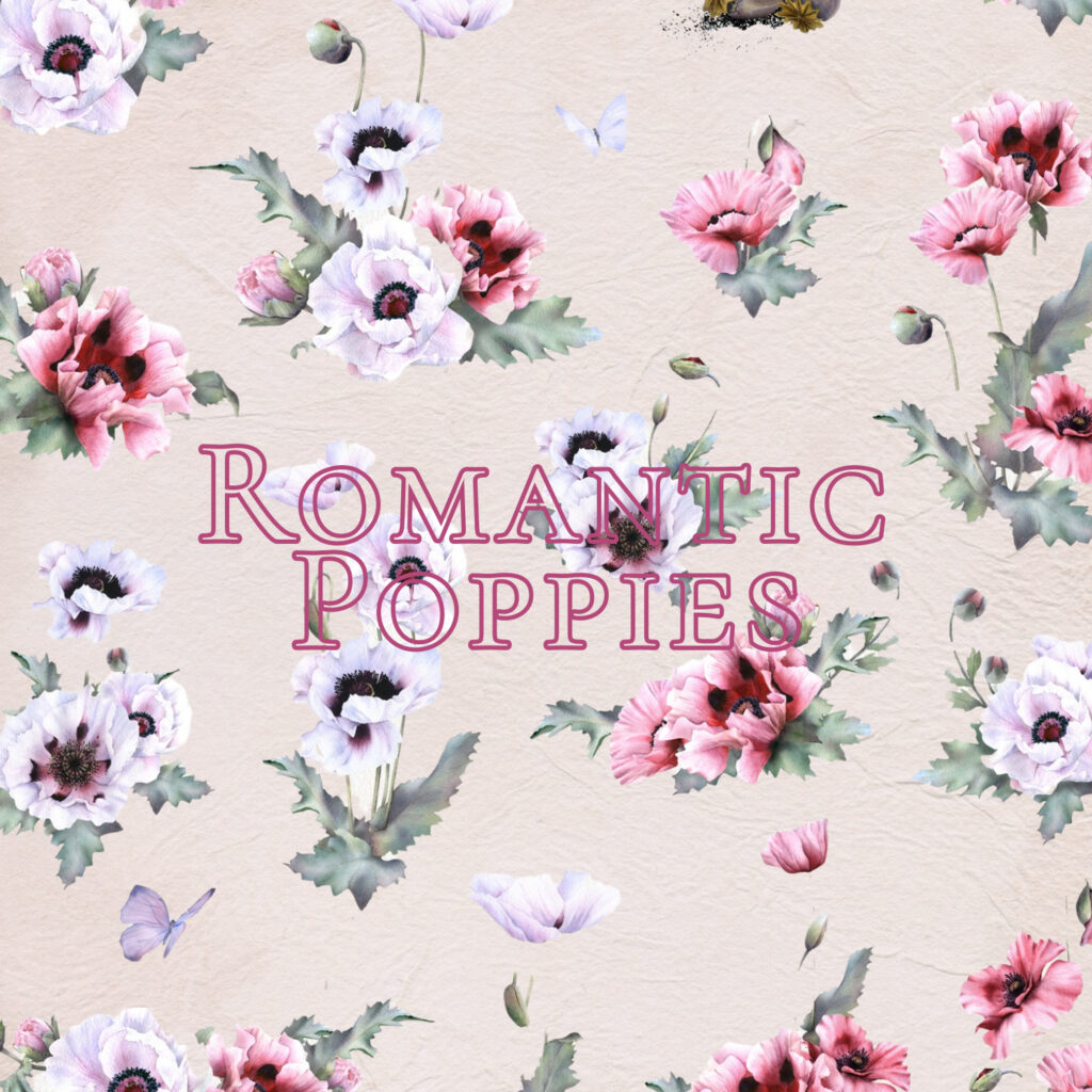 Romantic Poppies Watercolor Set – MasterBundles