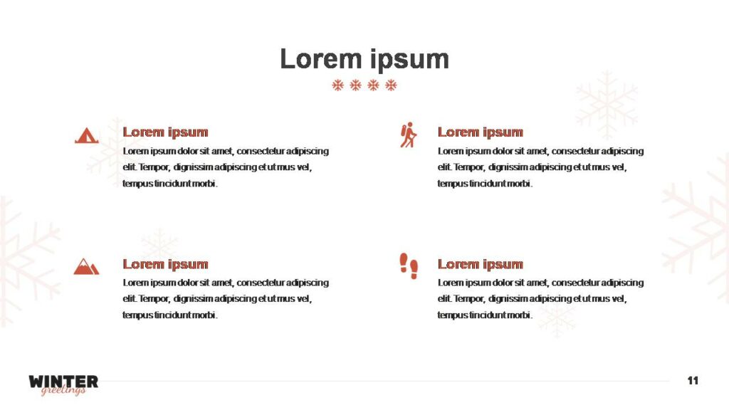 Winter Holidays Presentation Bundle | Master Bundles