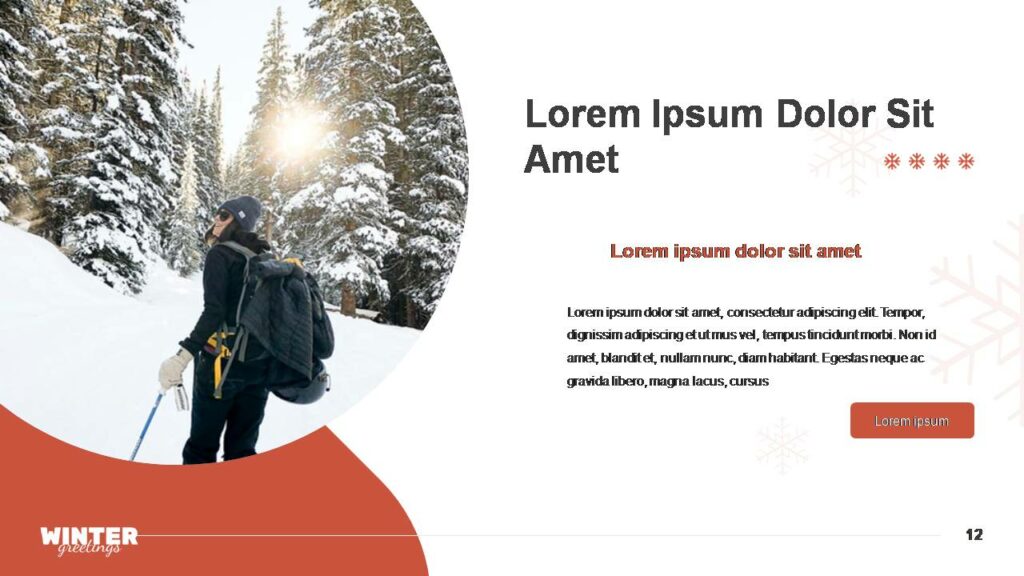 Winter Holidays Presentation Bundle | Master Bundles