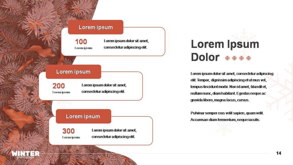 Winter Holidays Presentation Bundle | Master Bundles